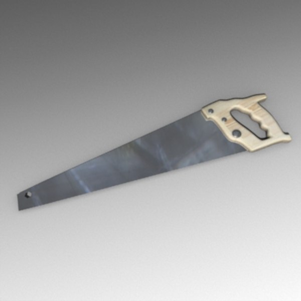 saw hand handsaw 3ds