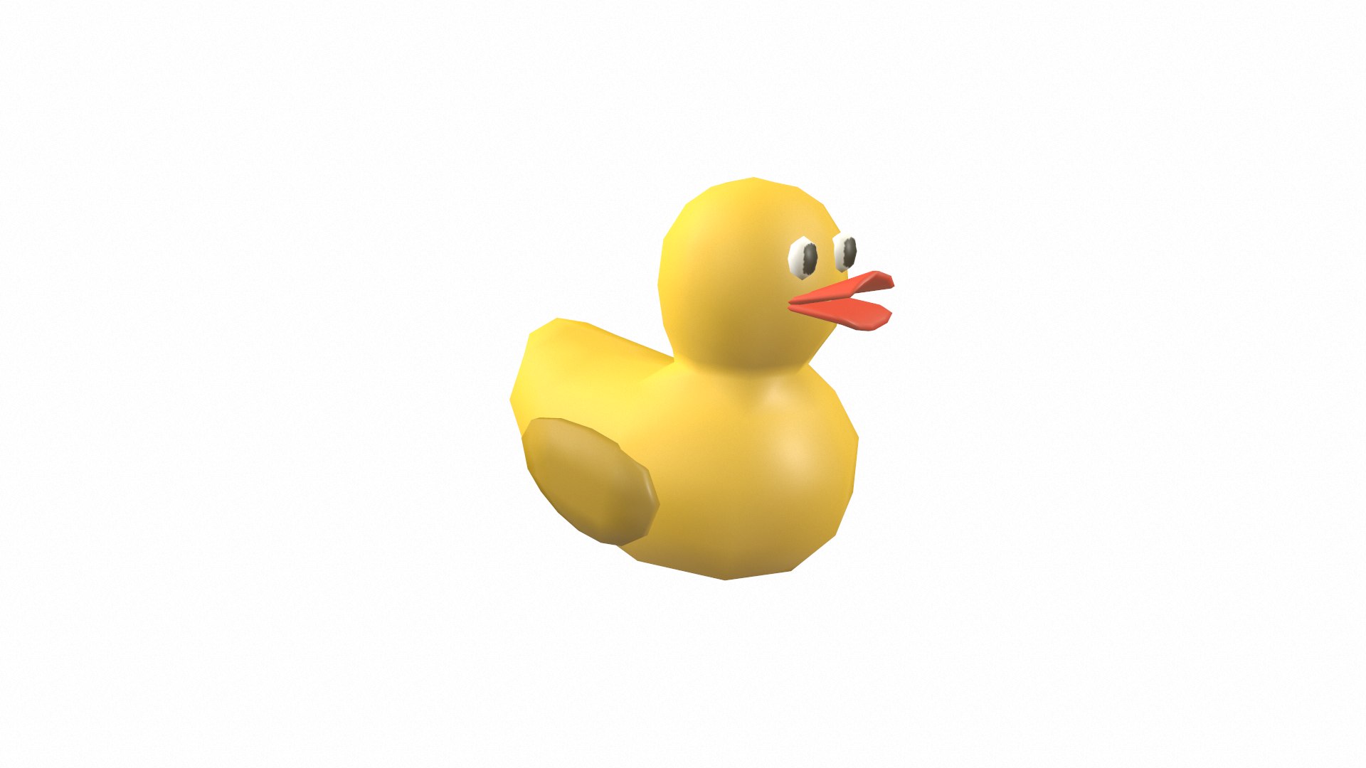 Cartoon Duck 3D - TurboSquid 2269122