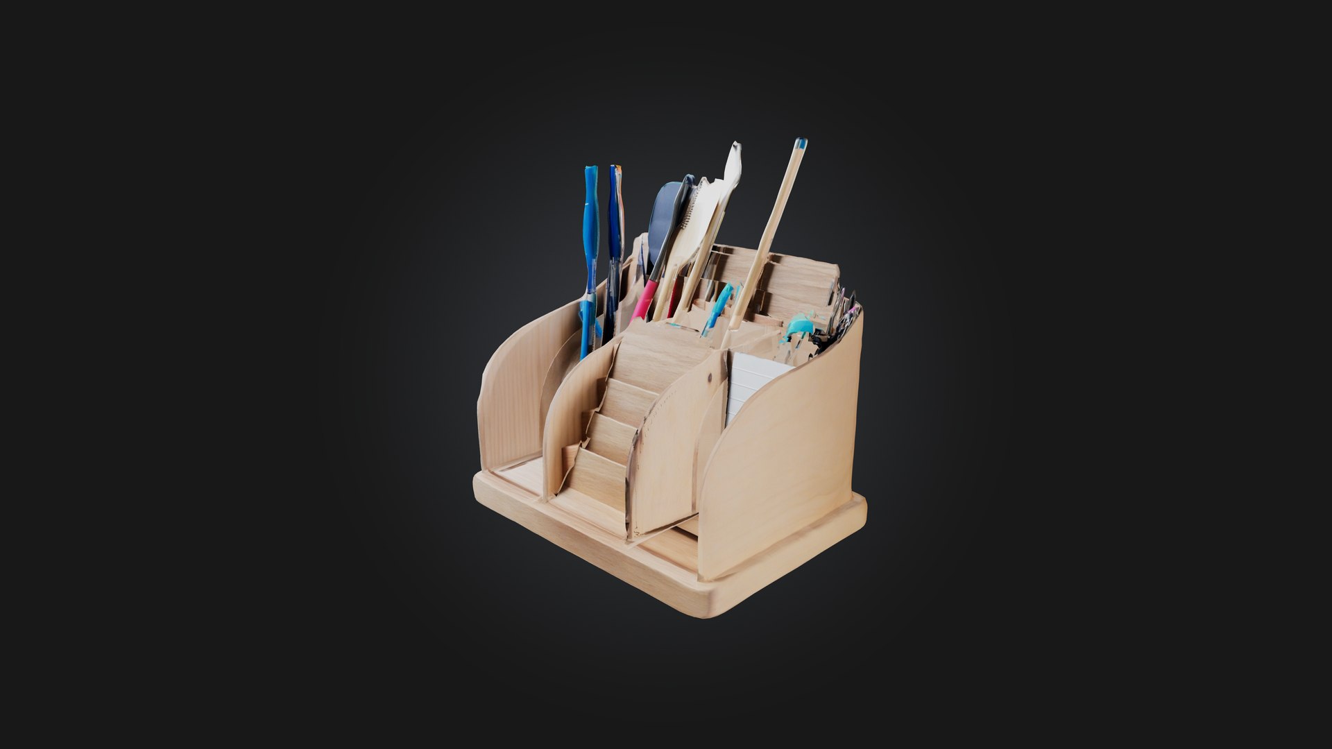 Desk Organizer 3D - TurboSquid 2289775