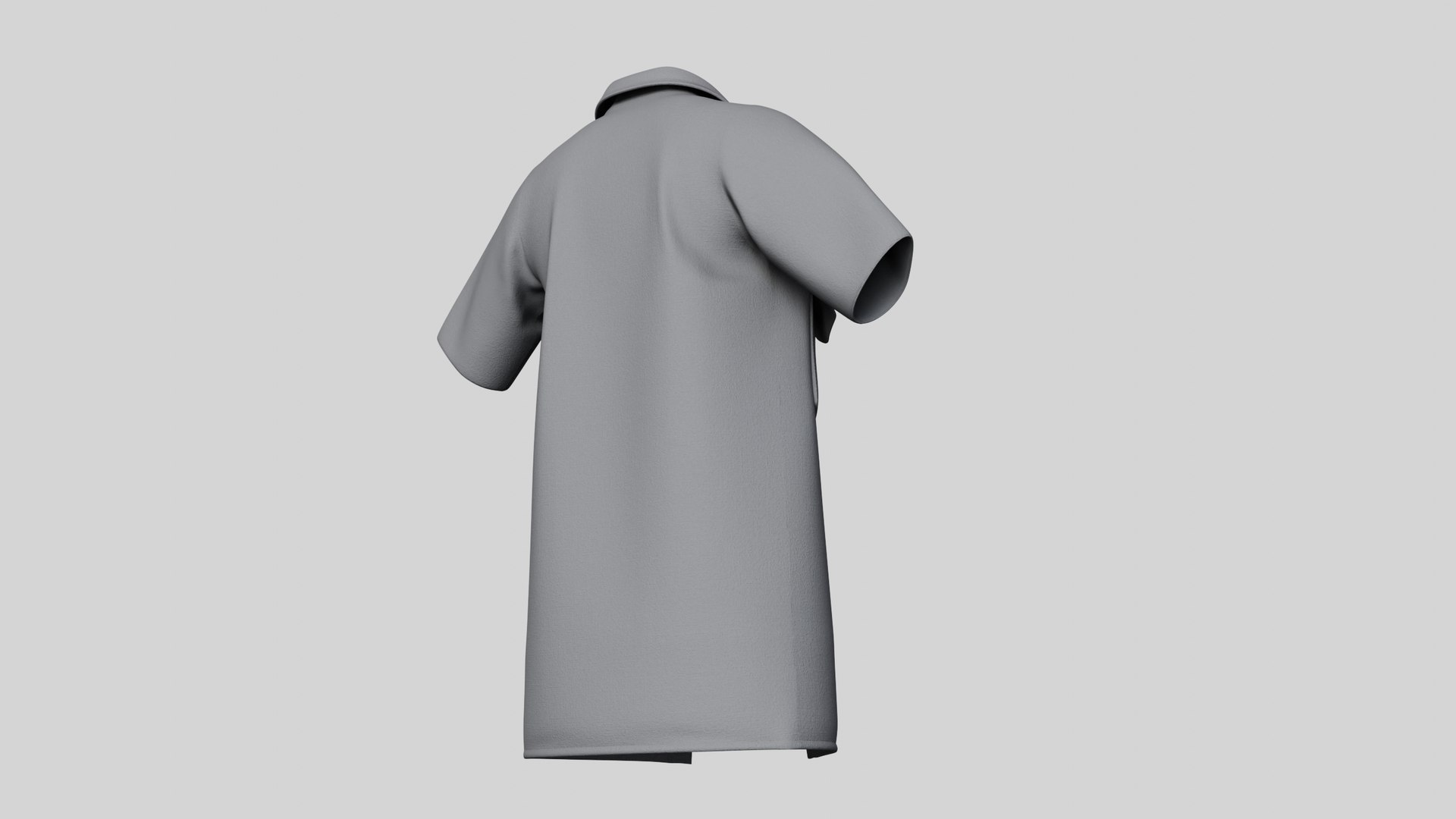 3D Model Female Jacket 01 Grey - TurboSquid 2417926