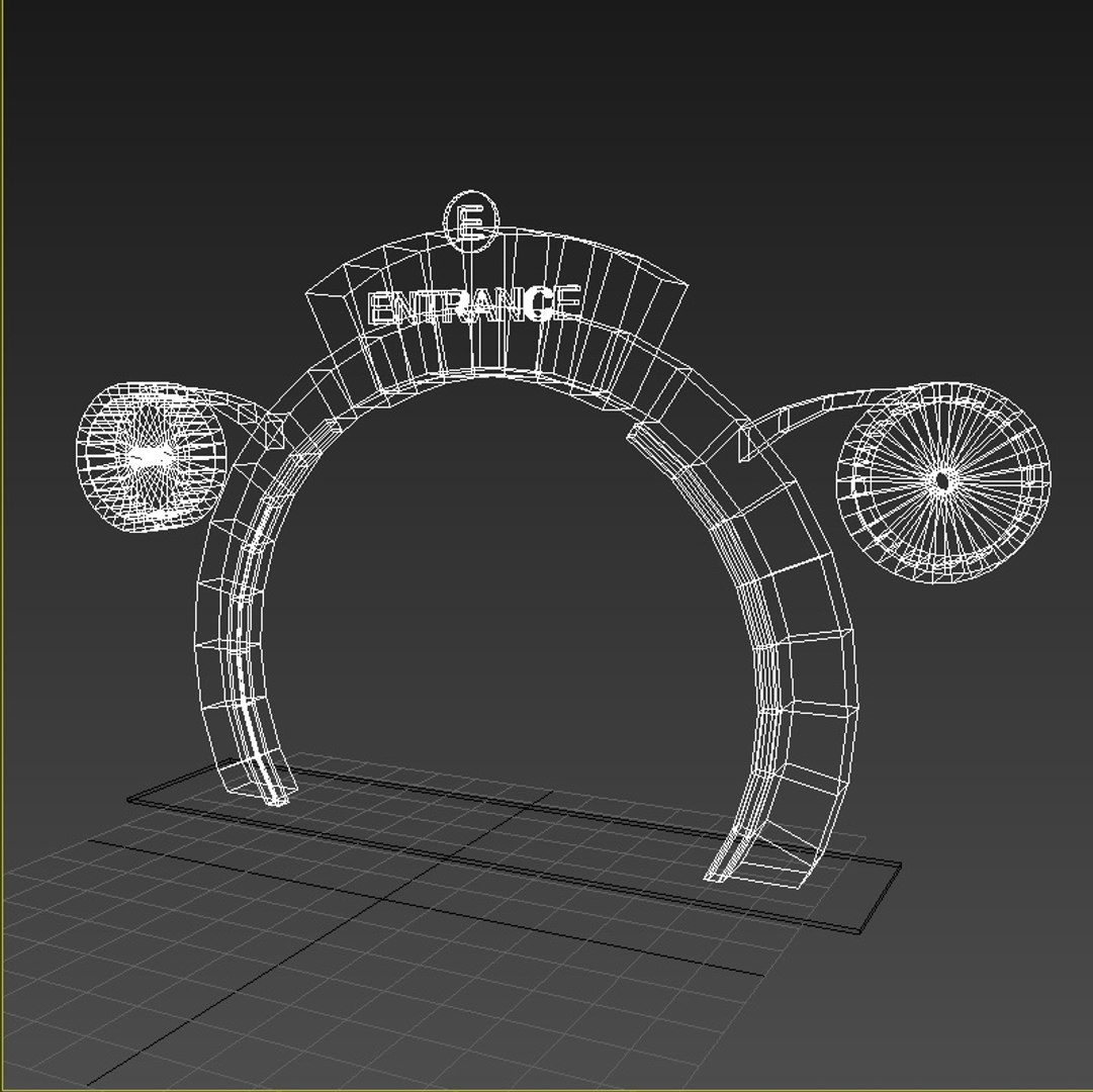Design Entrance Arch Aviation 3D - TurboSquid 1442151