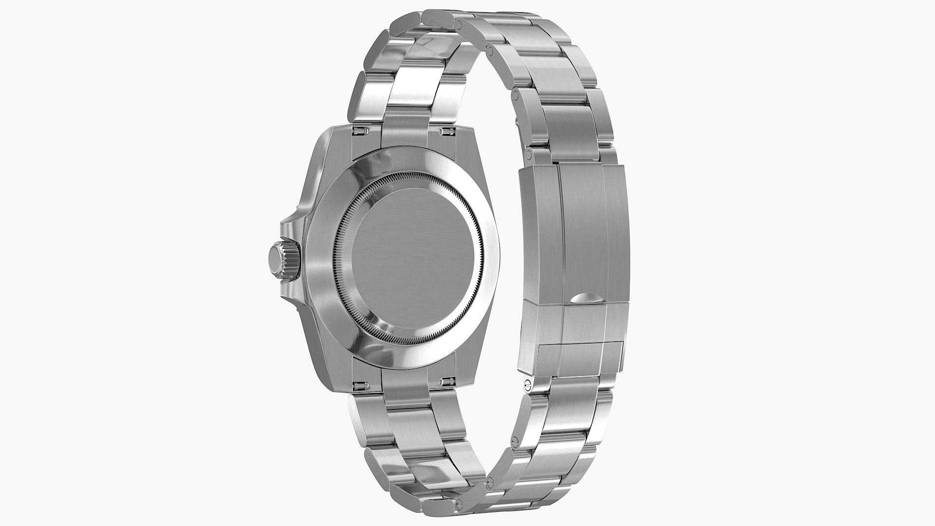 Chrono Watch 2 Black Dial 3D Model - TurboSquid 2140678