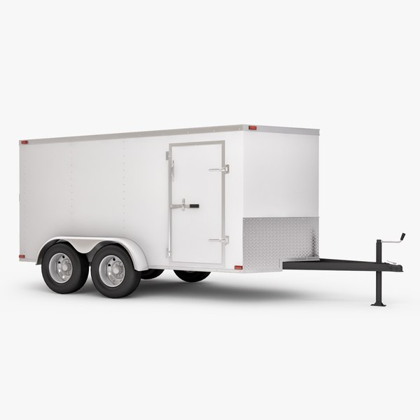 modelo 3d Cargo Trailer 02 - TurboSquid 2029120