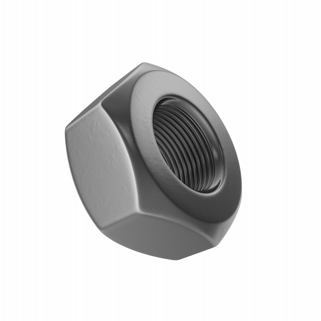 3D Metal Nut Model - TurboSquid 2072679