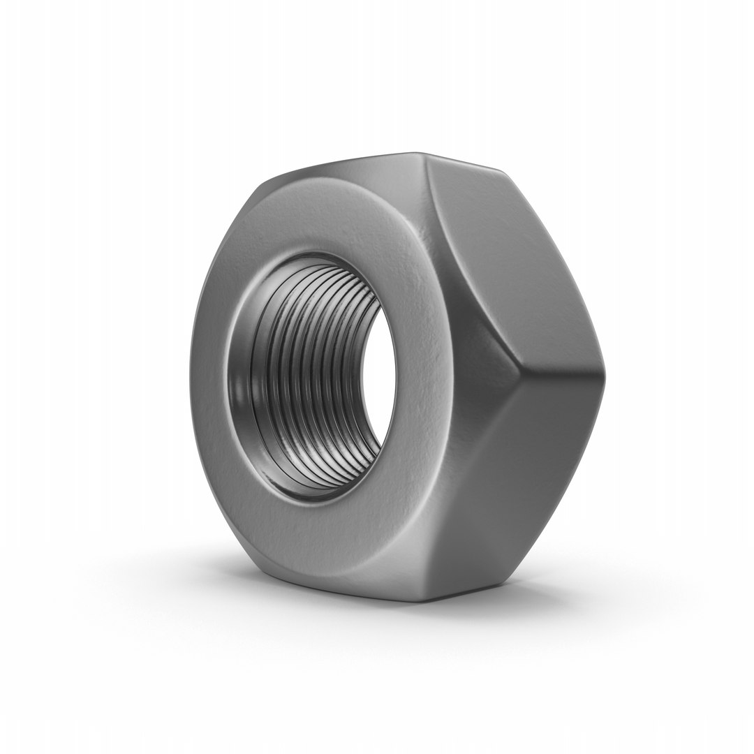 3D Metal Nut Model - TurboSquid 2072679