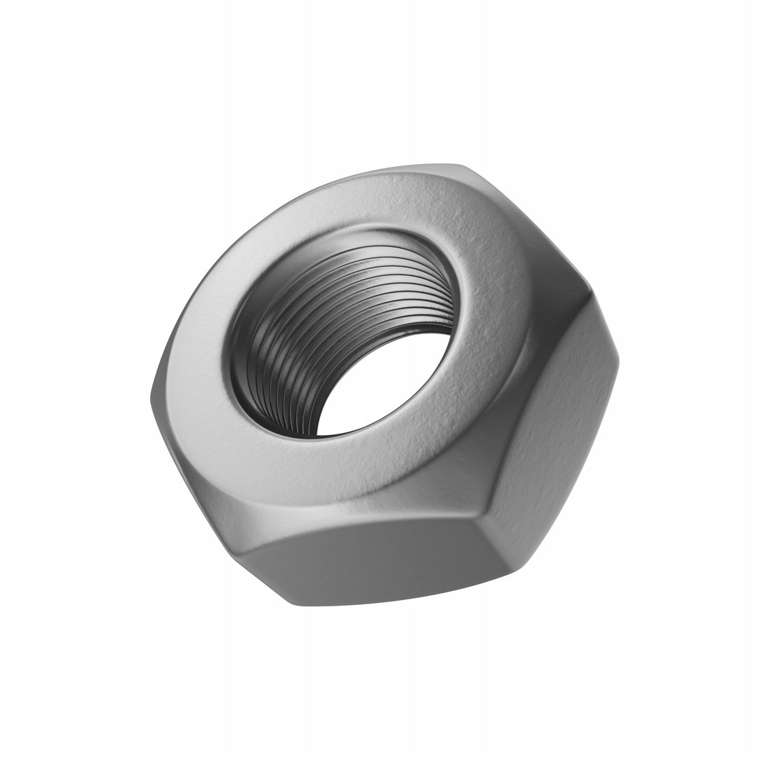 3D Metal Nut Model - TurboSquid 2072679