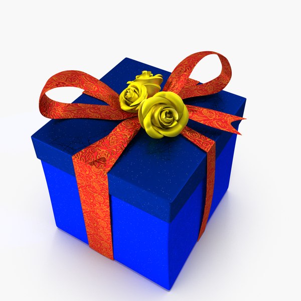 Present gift holiday model - TurboSquid 1666399
