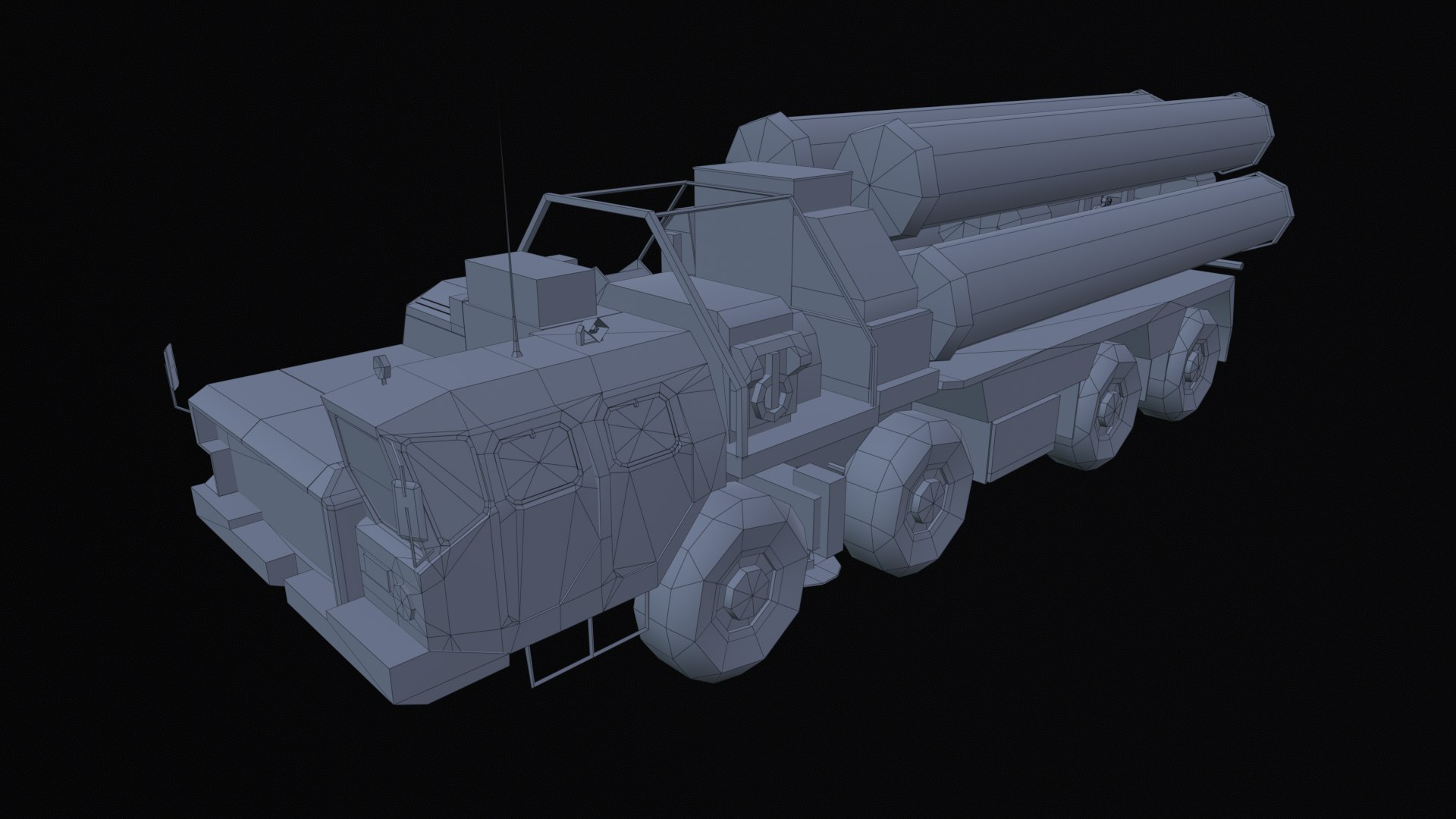 Asset - Army - S300 - 3D MODEL Low-poly Model - TurboSquid 2289565