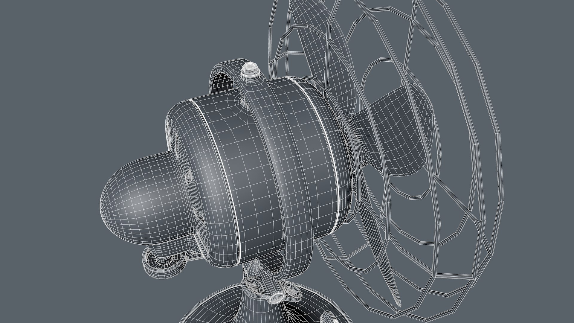 3D Table Fan Retro Model - TurboSquid 1948209