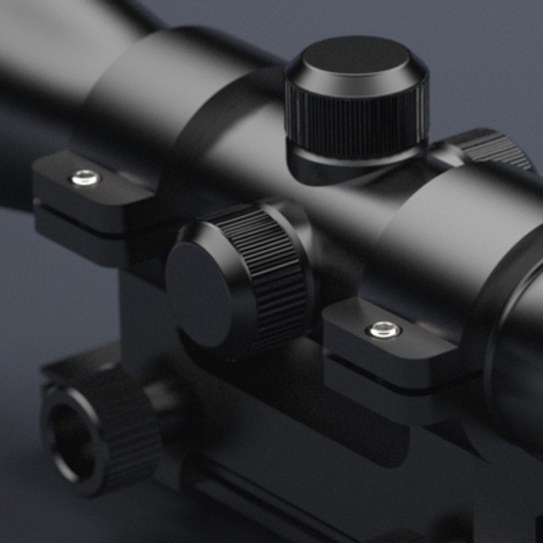 Scope Optical Sight 3d Model