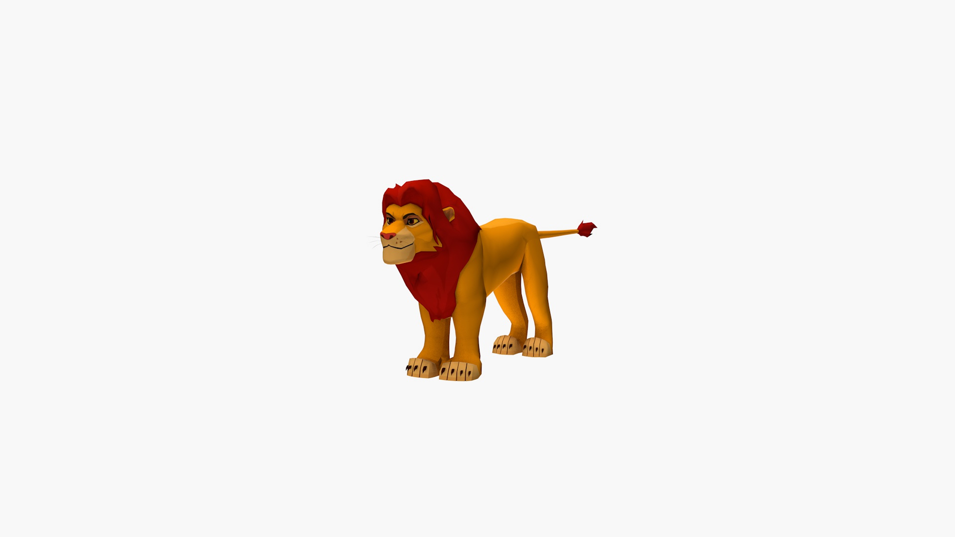 3D Simba Raise Model - TurboSquid 2376766