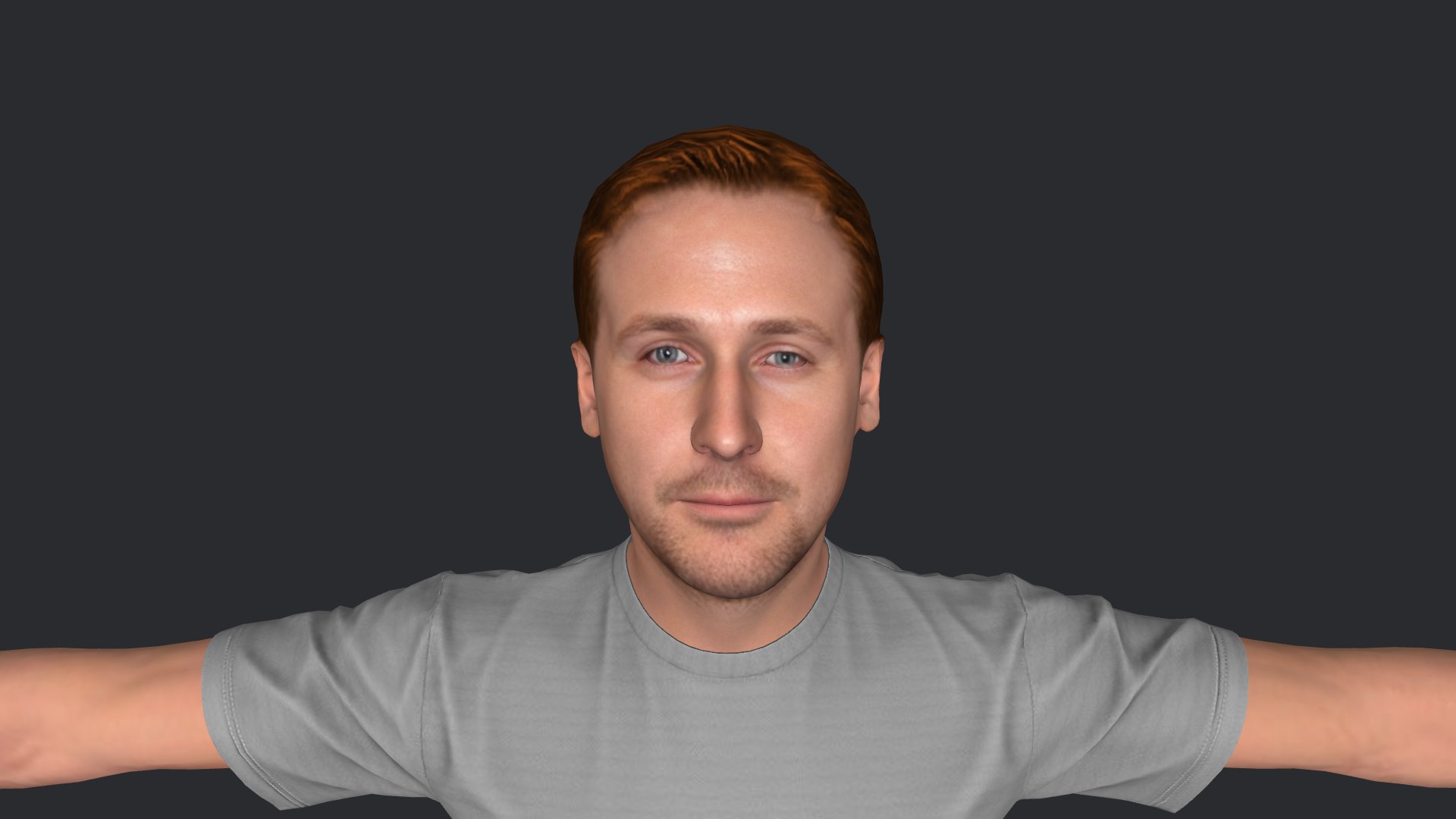 3D Ryan Gosling Hyper Realistic Full Body Fully Rigged 3D Character model - TurboSquid 2142226