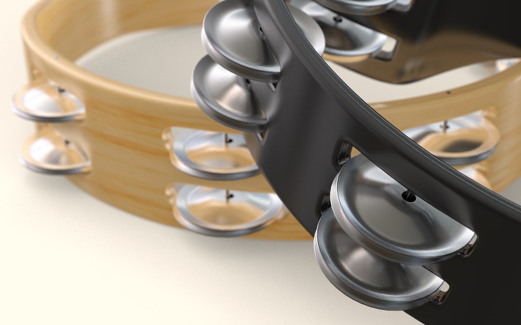 Tambourines 3D - TurboSquid 2236191