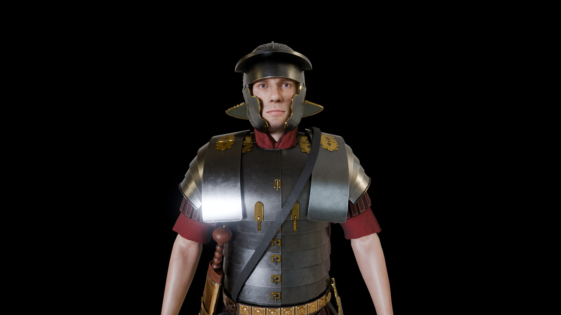 Roman Legionary Leg IX Hispana 120 AD - Rigged Model - TurboSquid 2224007