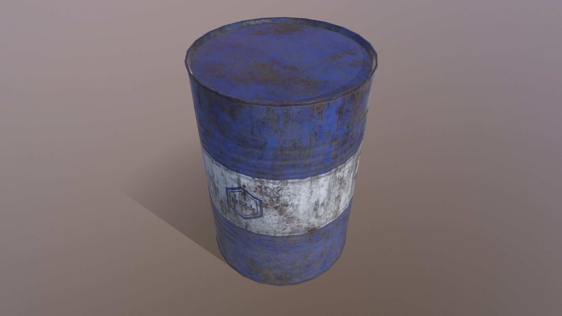 3D Oil Drum Model - TurboSquid 2287582