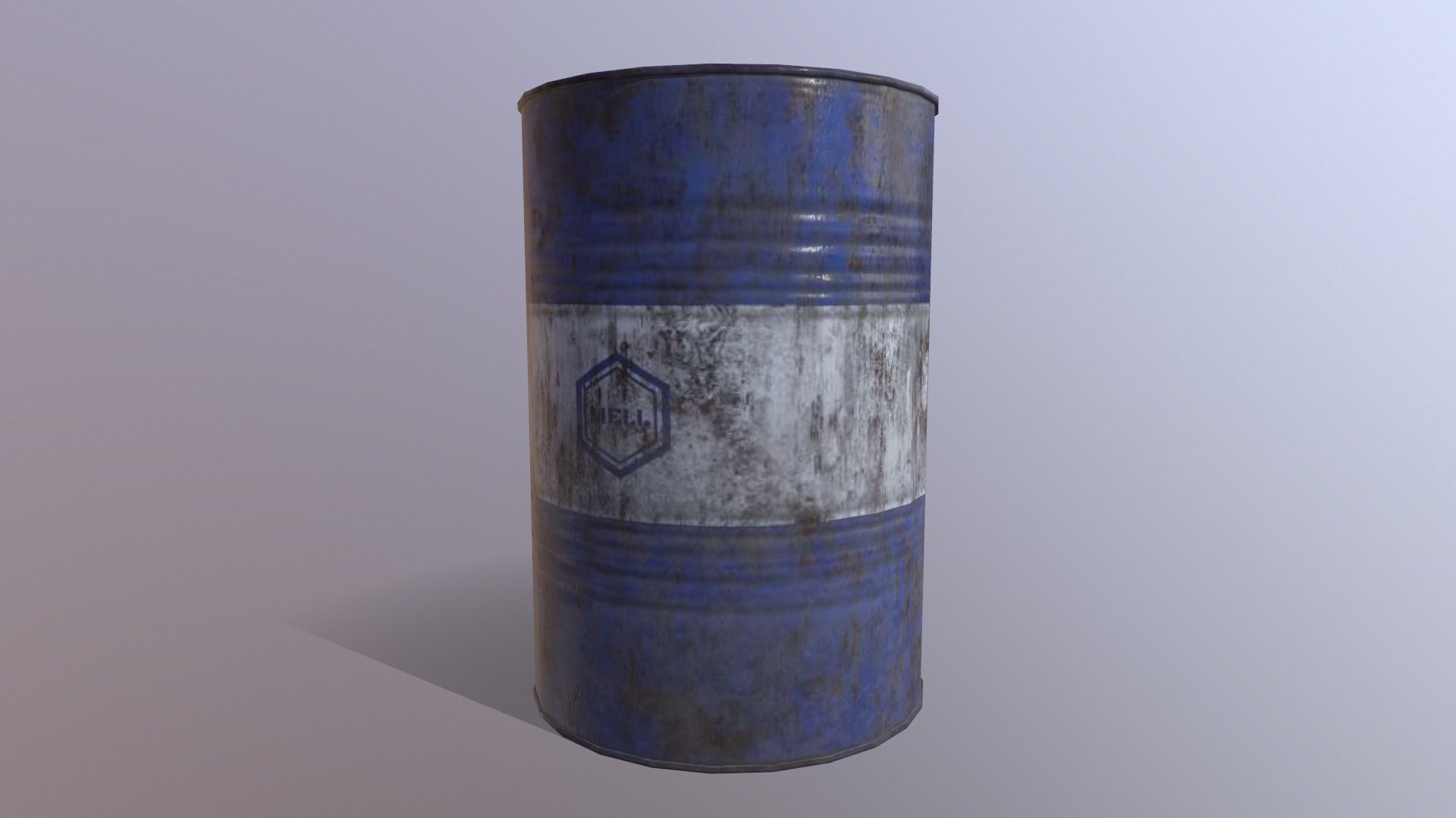 3D Oil Drum Model - TurboSquid 2287582