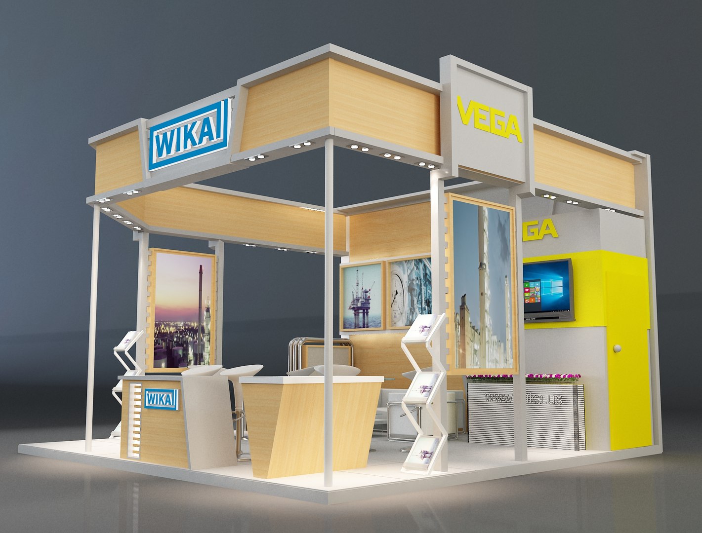Stand Exhibition Booth 3D Model - TurboSquid 1547734