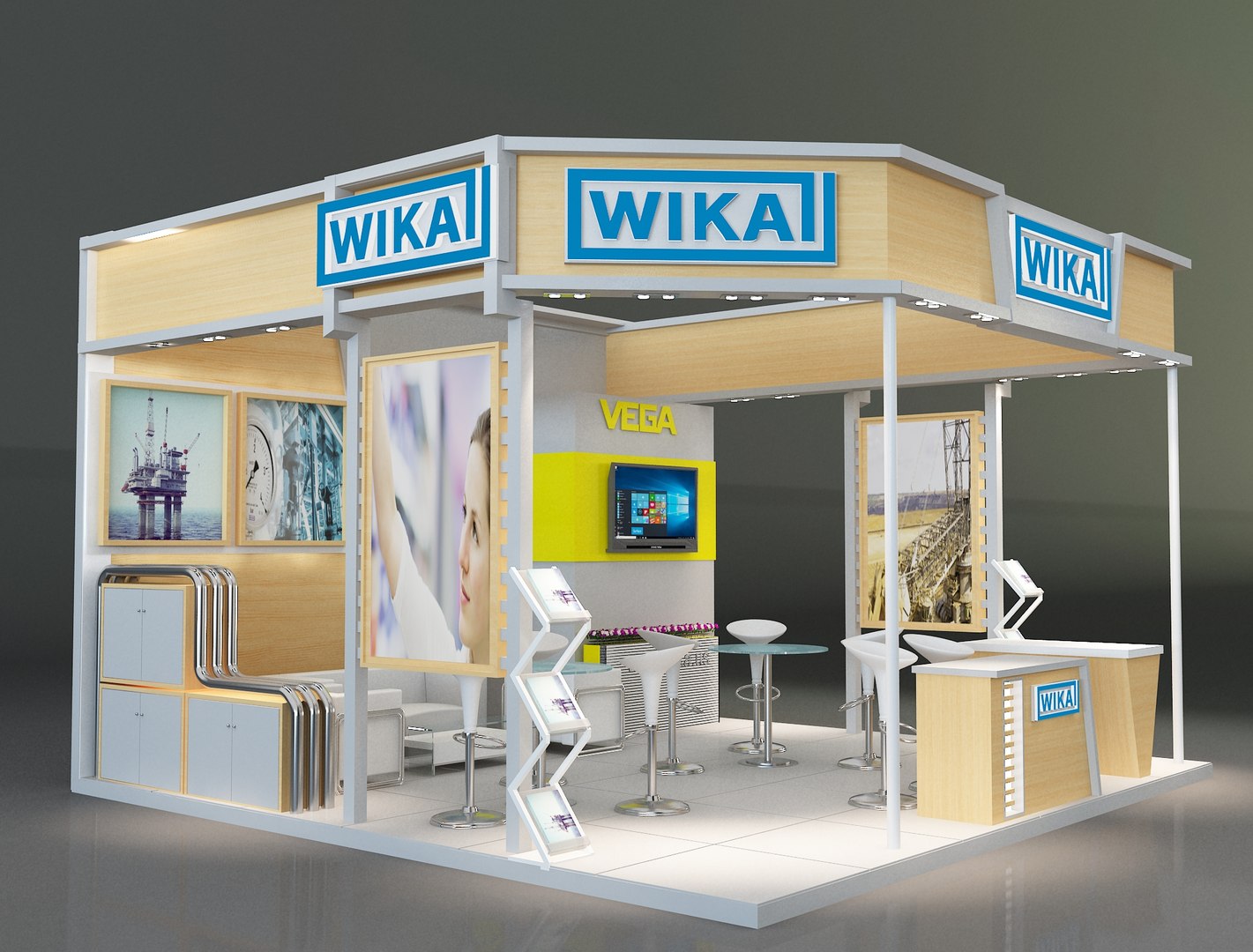 Stand Exhibition Booth 3D Model - TurboSquid 1547734