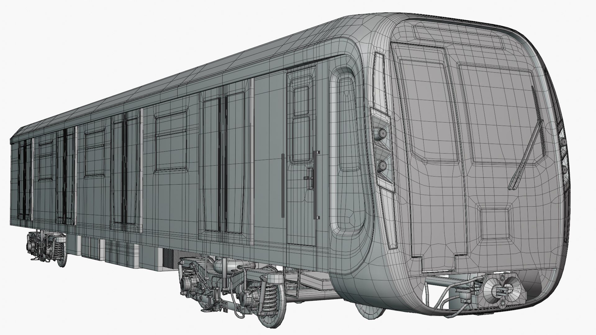 Moscow metro trains 3D model - TurboSquid 1754504
