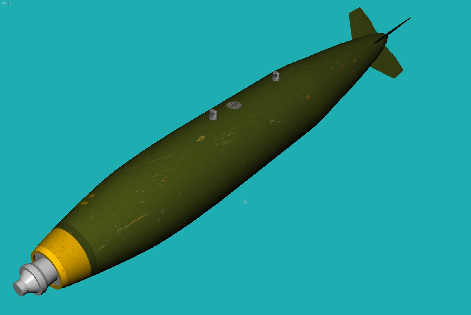 Mark 82 Bomb 3D - TurboSquid 1273998