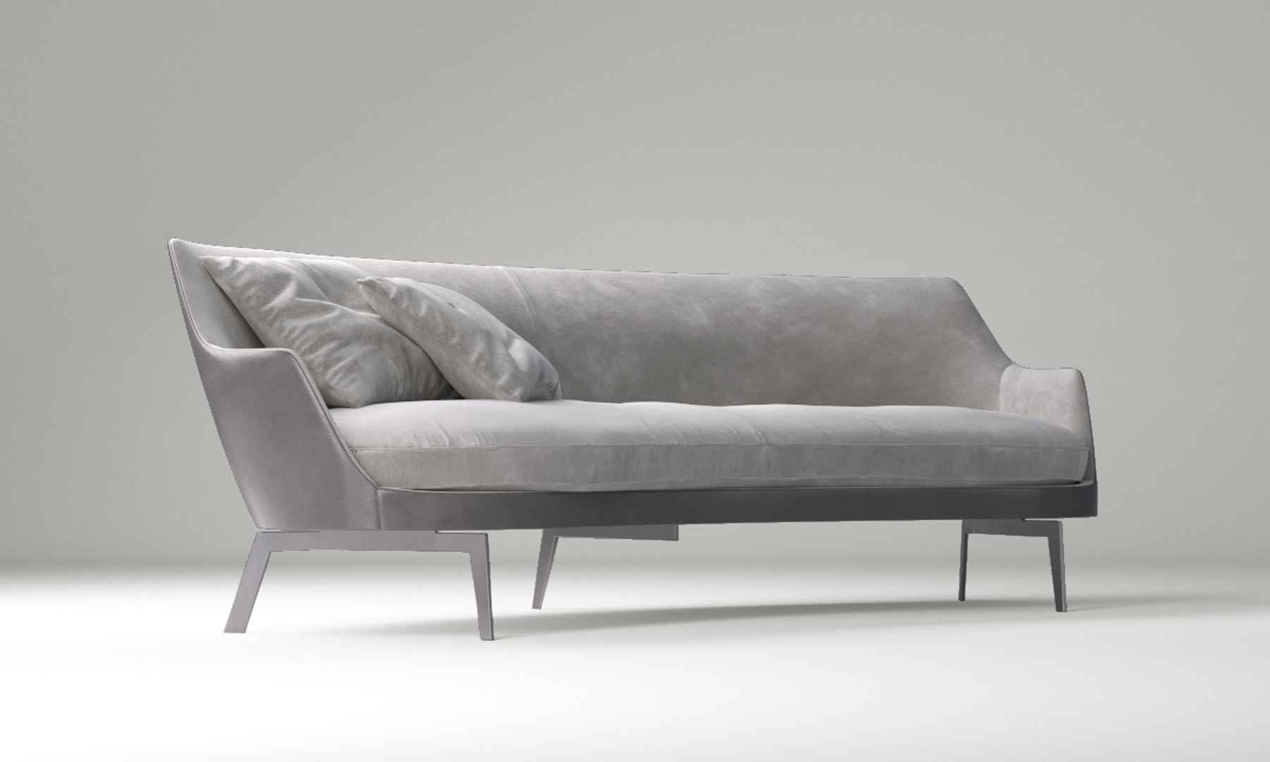 Flexform Guscio Sofa 3D Model - TurboSquid 1149397