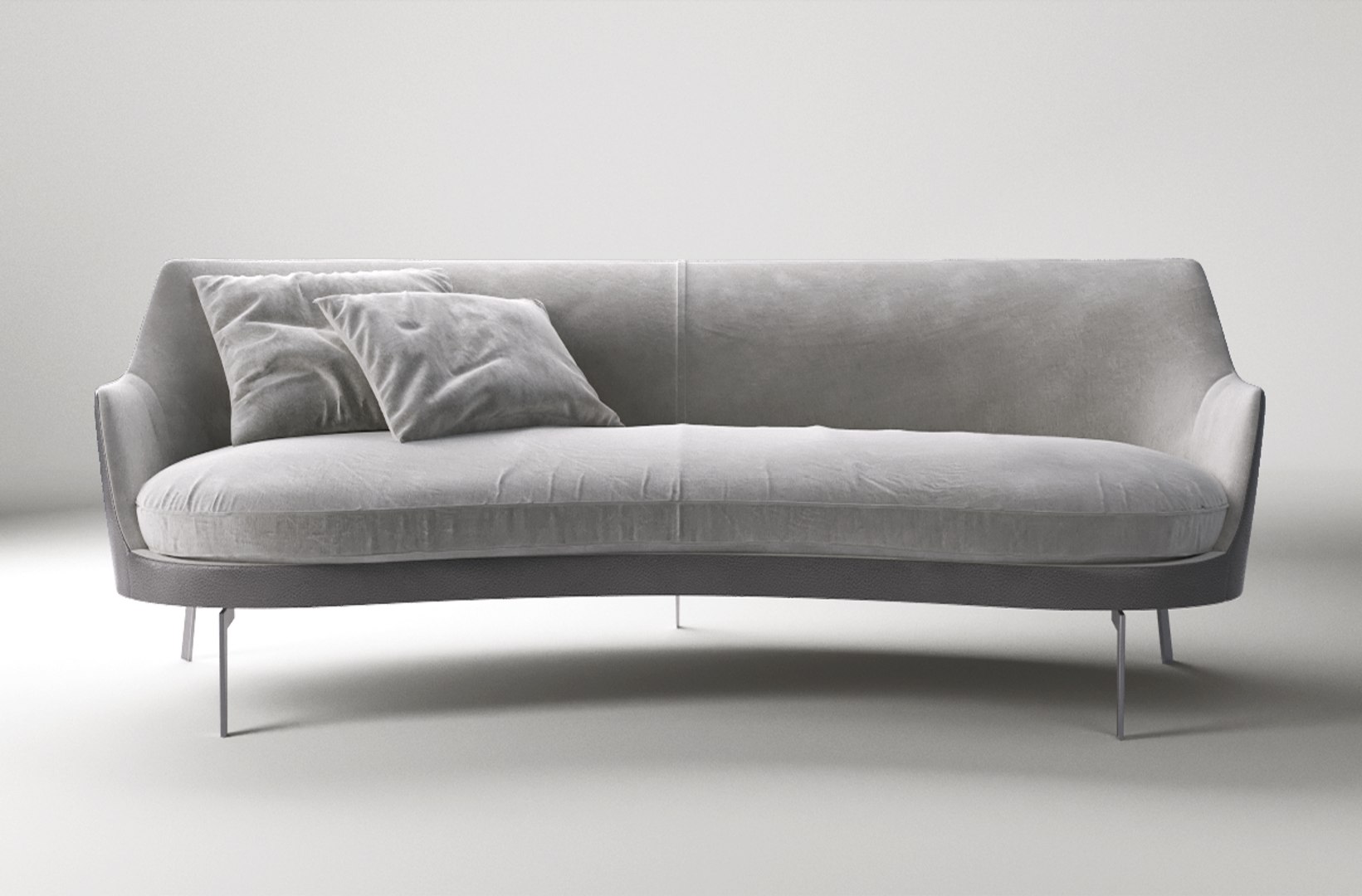 Flexform Guscio Sofa 3D Model - TurboSquid 1149397
