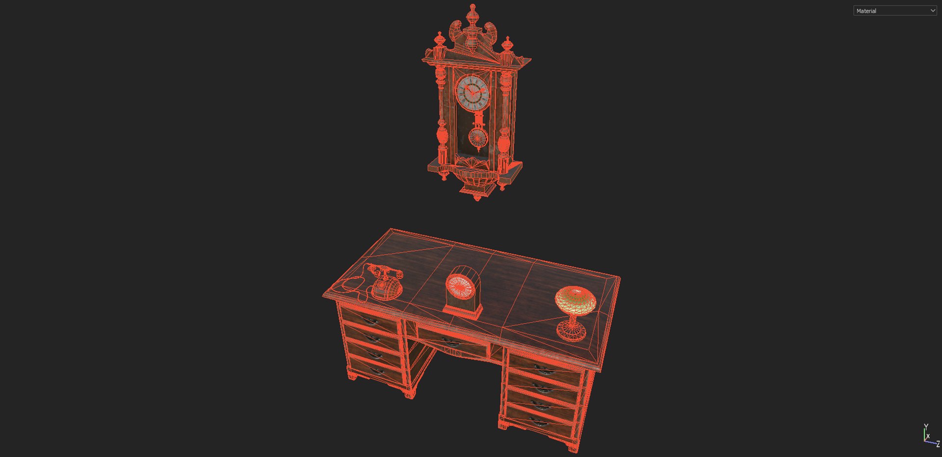 3D Vintage Props Pack Model - TurboSquid 2111145