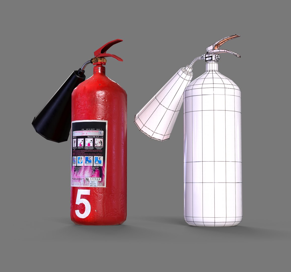 Fire Extinguisher 3D Model - TurboSquid 2185711