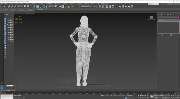 Amber Heard 3D Rigged model ready for animation3D模型 - TurboSquid 1949174