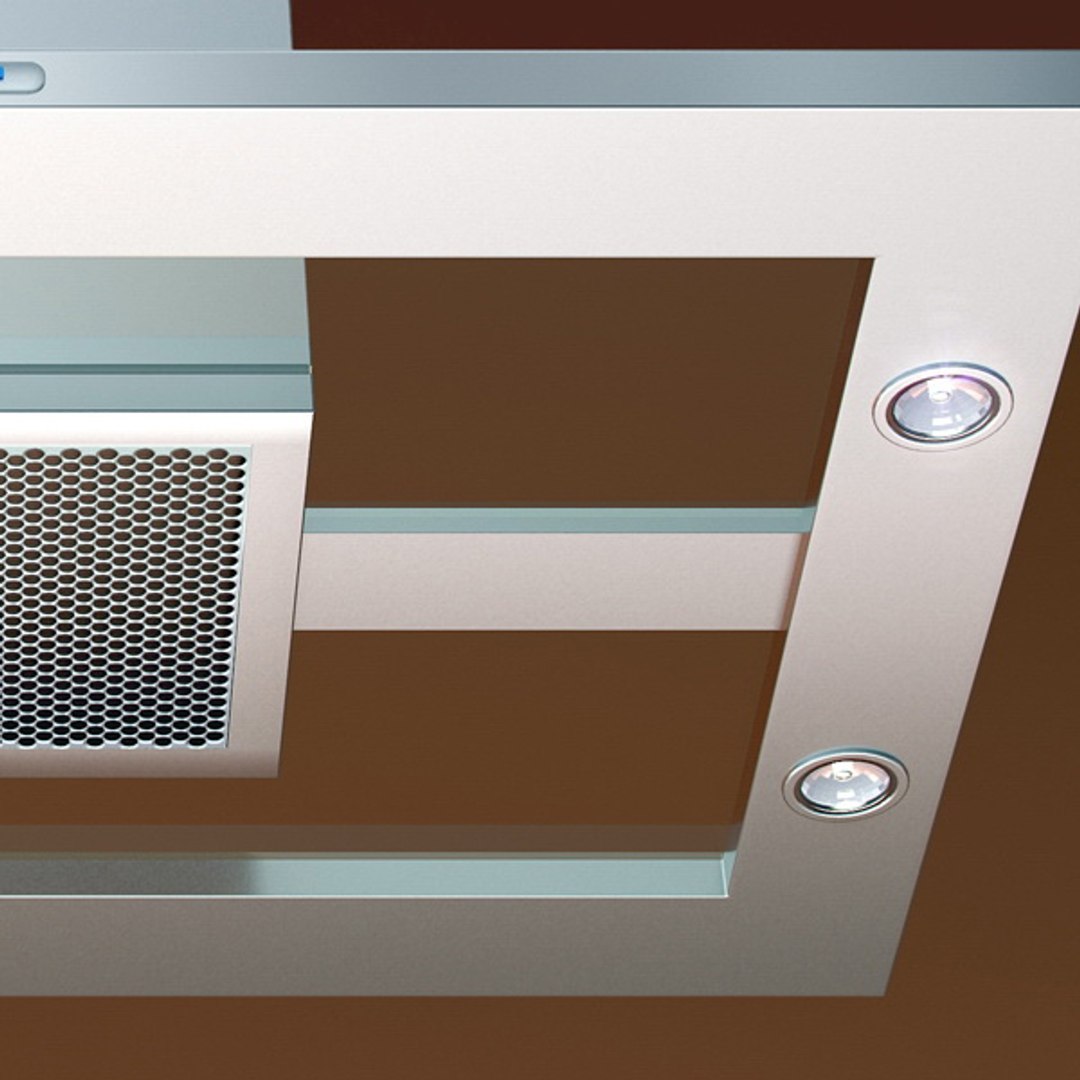 3d extractor hoods cooker model
