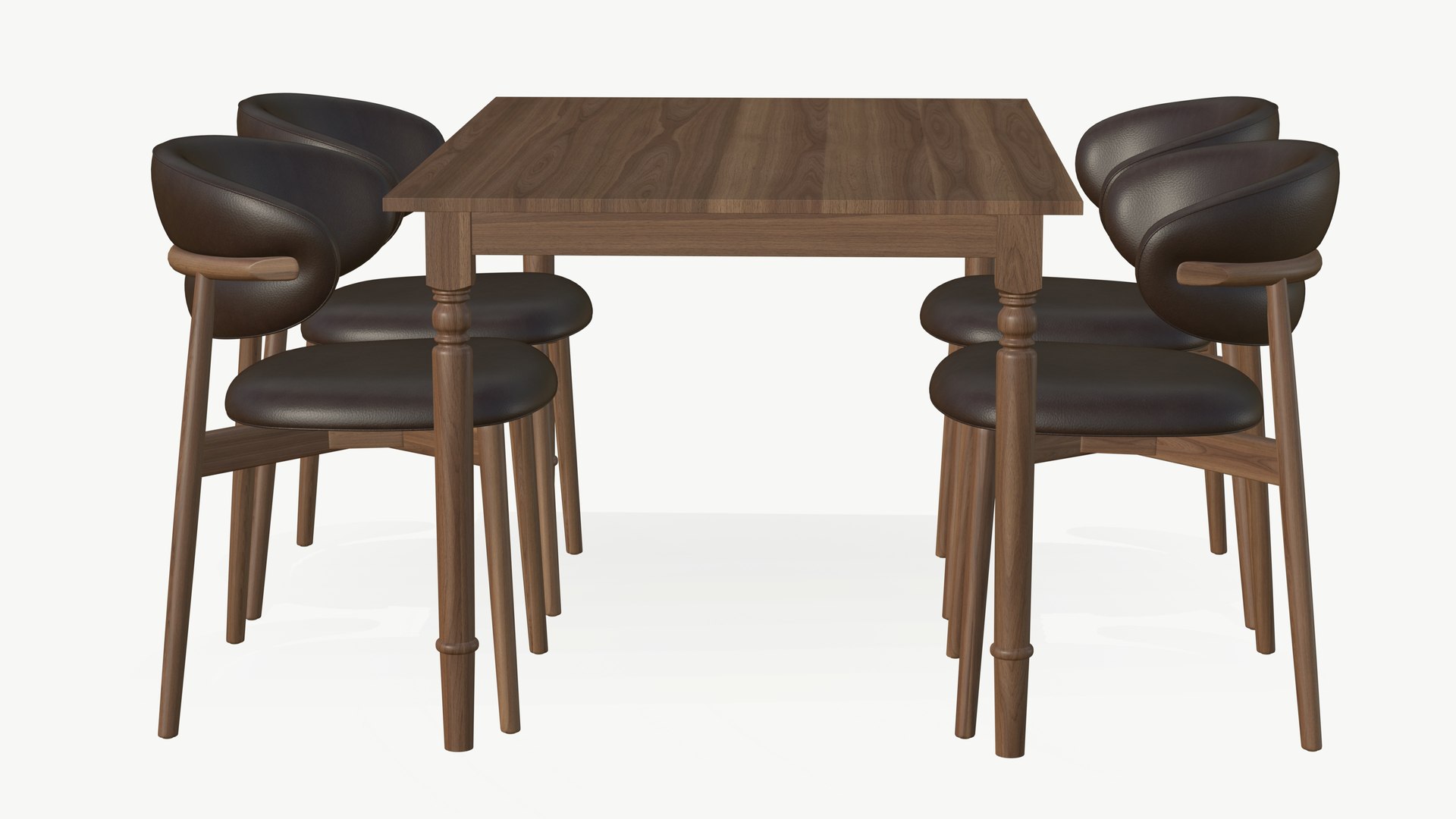 3D Modern Dining Table Chair New Design model - TurboSquid 2013919