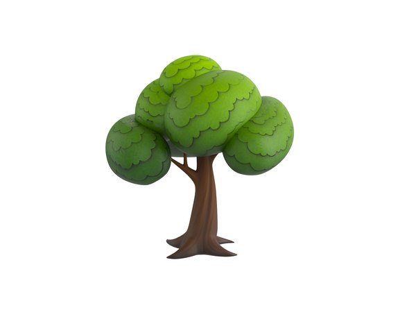3d toon tree