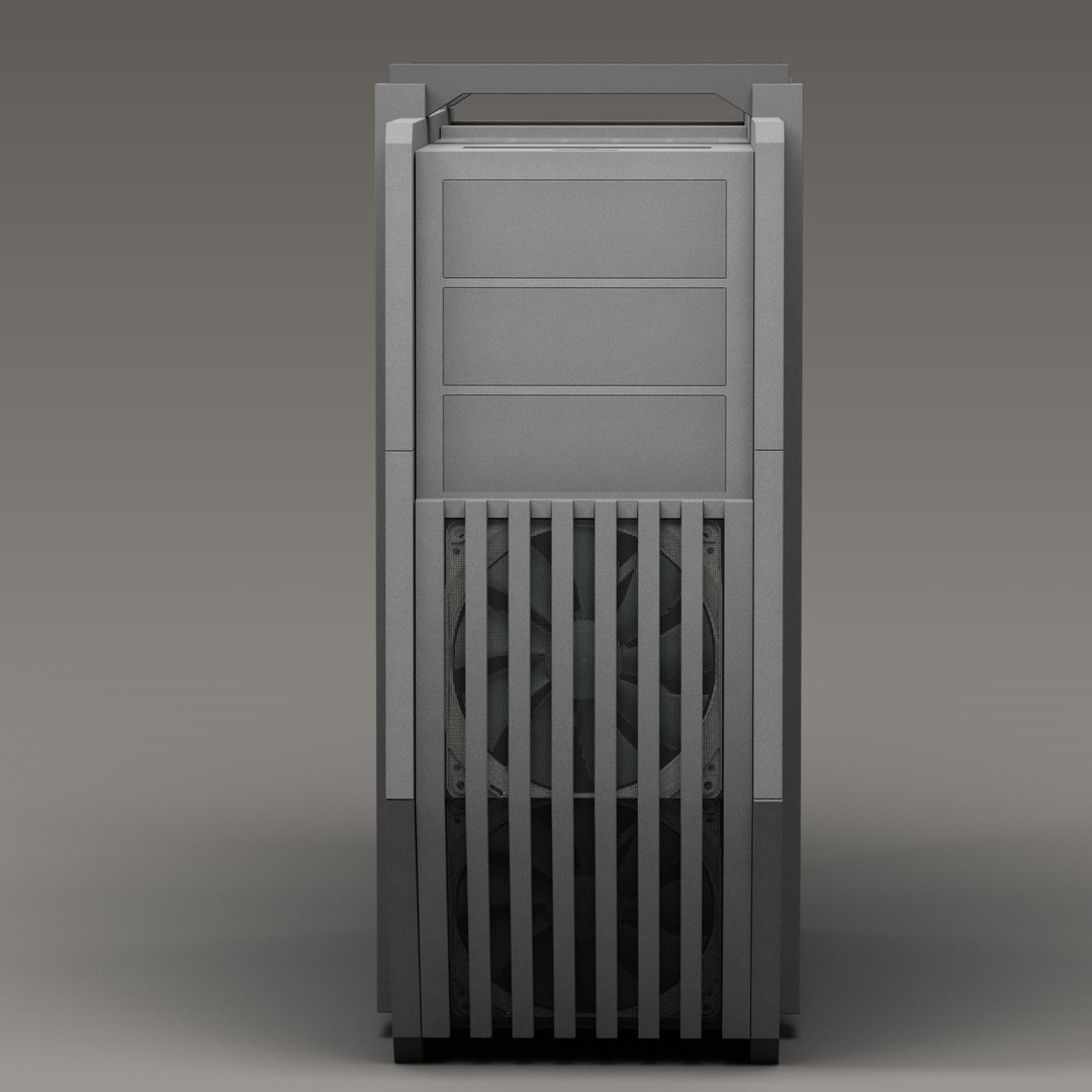 3D Model Brutalist PC Case II - TurboSquid 2068157
