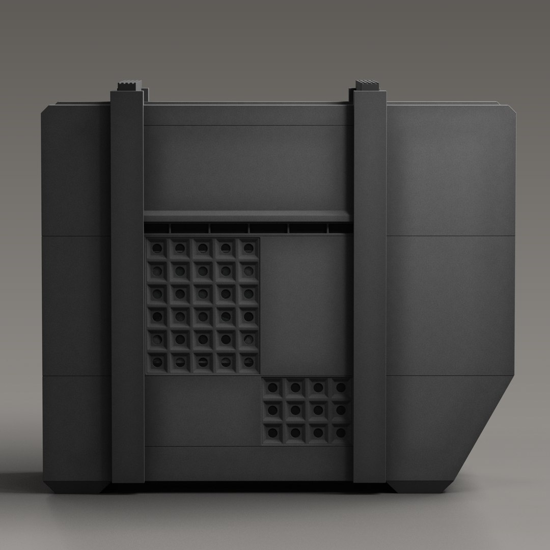 3D Model Brutalist PC Case II - TurboSquid 2068157