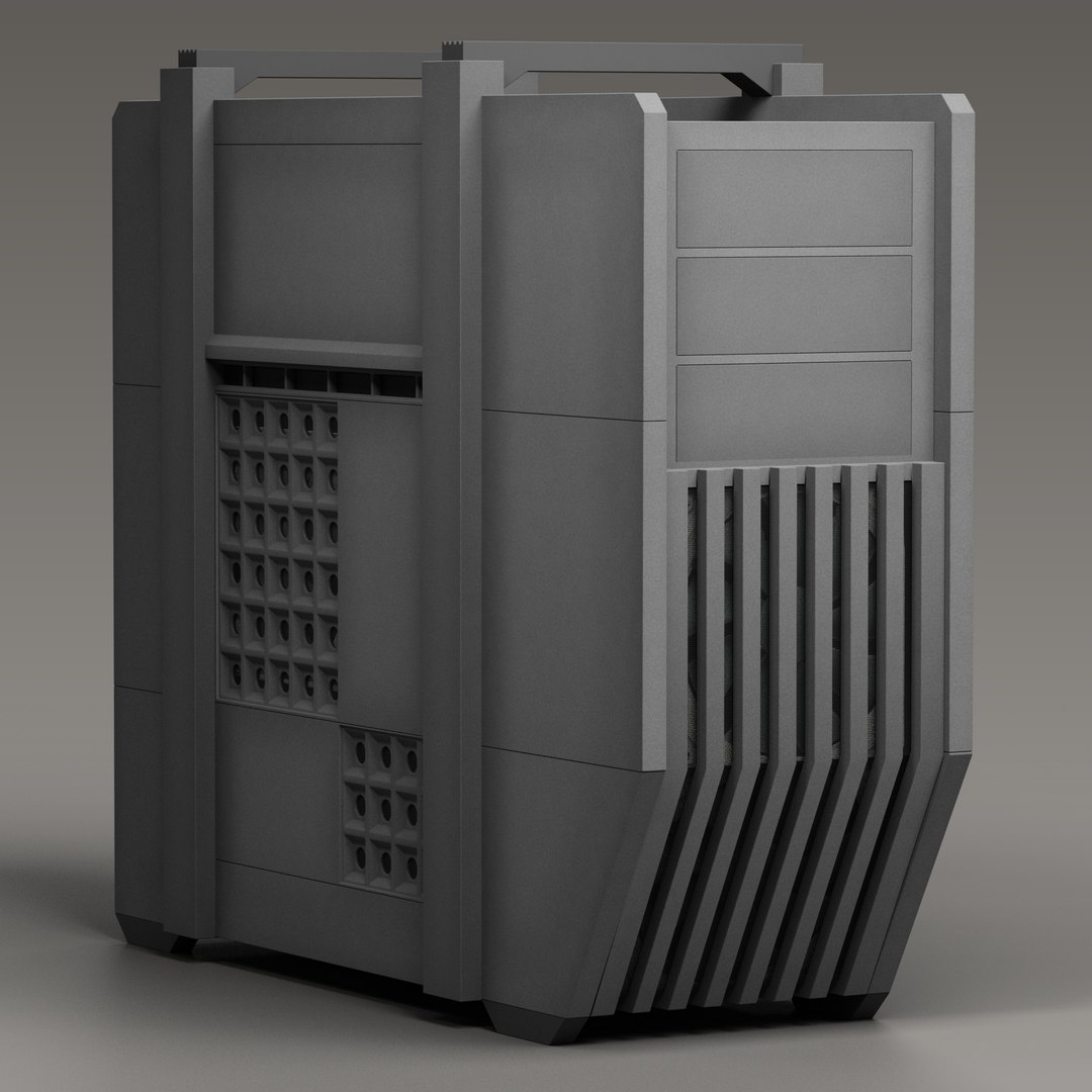 3D Model Brutalist PC Case II - TurboSquid 2068157