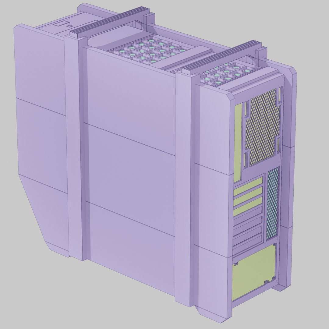 3D Model Brutalist PC Case II - TurboSquid 2068157