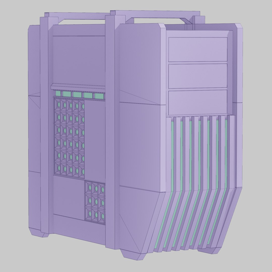 3D Model Brutalist PC Case II - TurboSquid 2068157