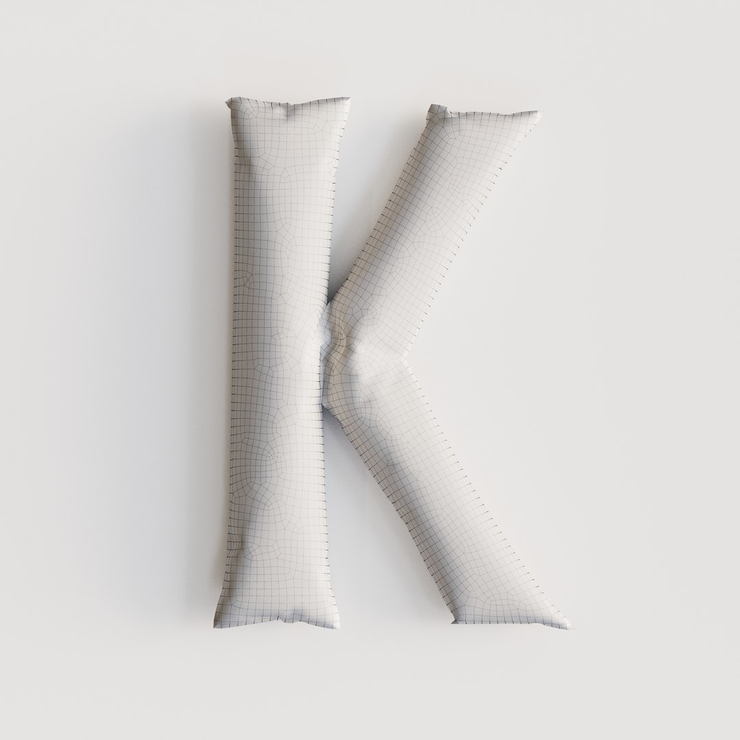 3D Alphabet Balloons - TurboSquid 2155604