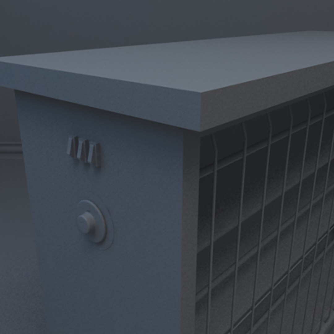 infrared quartz heater 3d model