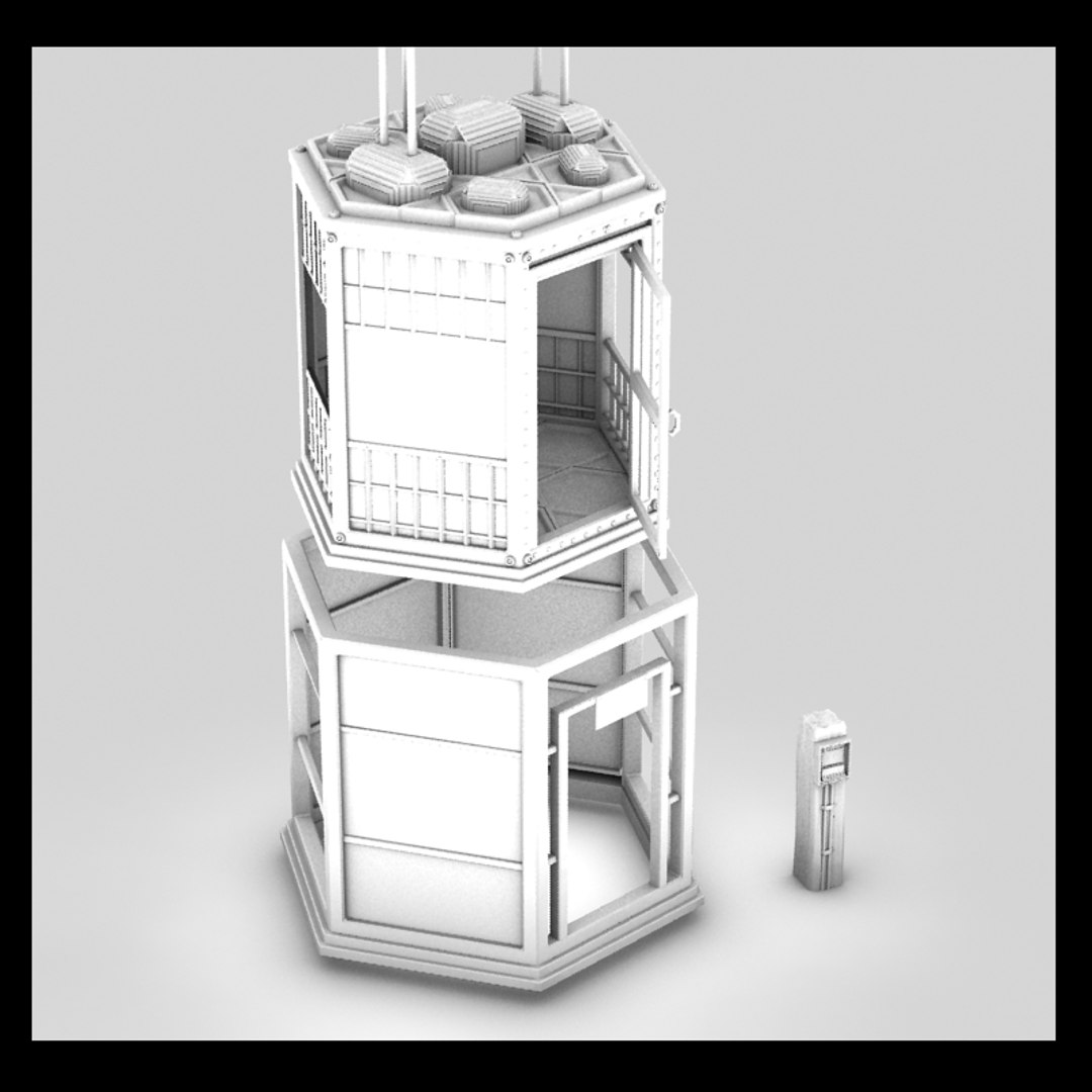 3d Model Elevator