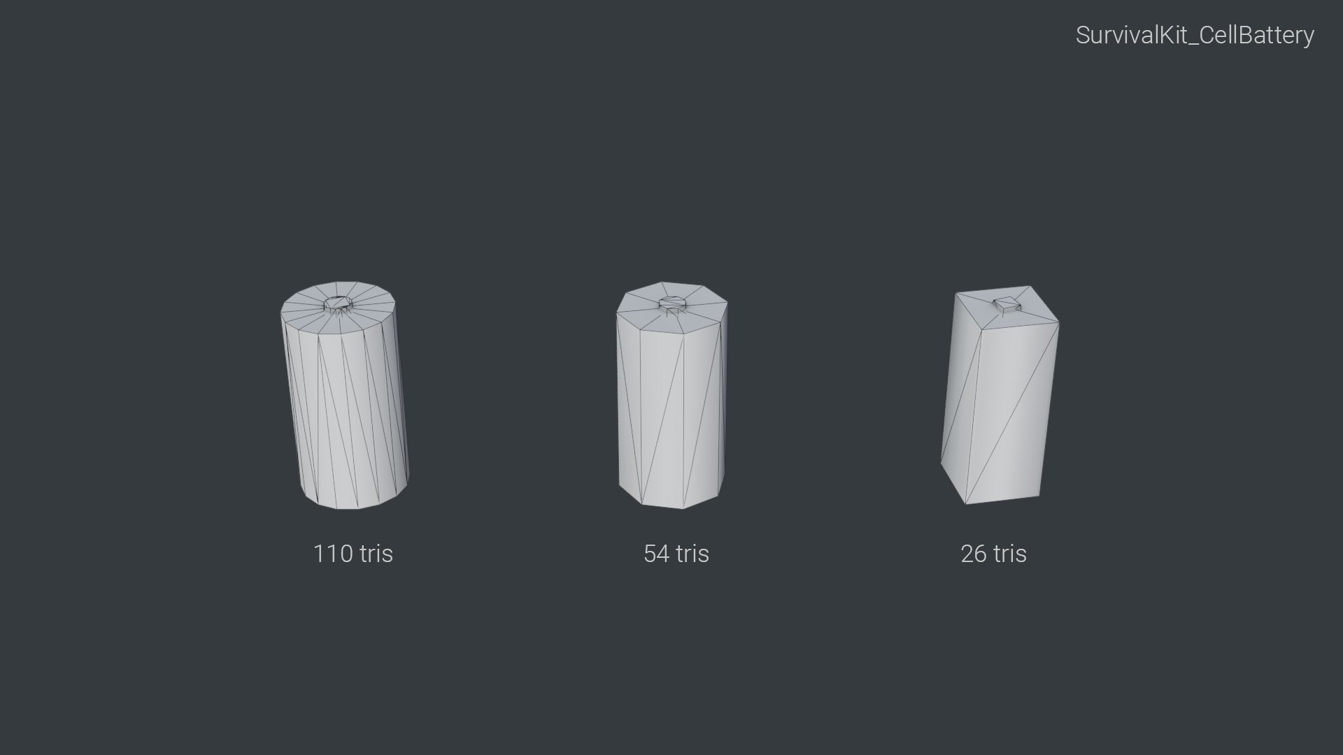 C Battery 3D - TurboSquid 1727109
