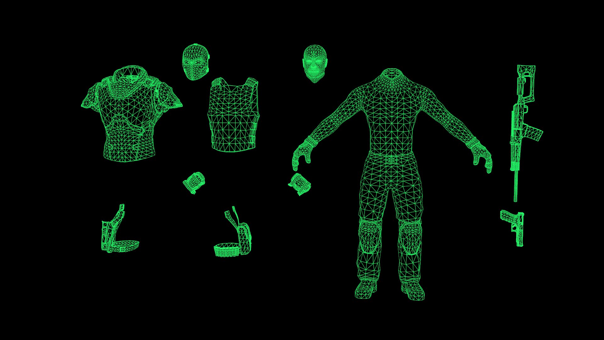 Character Raider 3D Model - TurboSquid 1657942