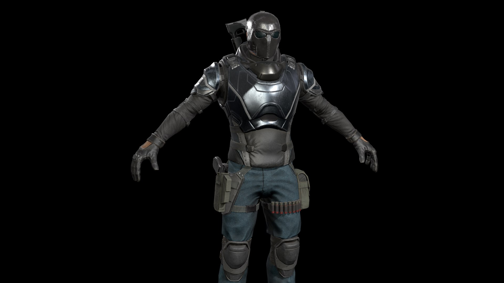 Character Raider 3D Model - TurboSquid 1657942