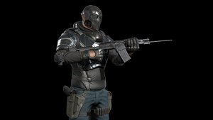 3D character death model - TurboSquid 1563044