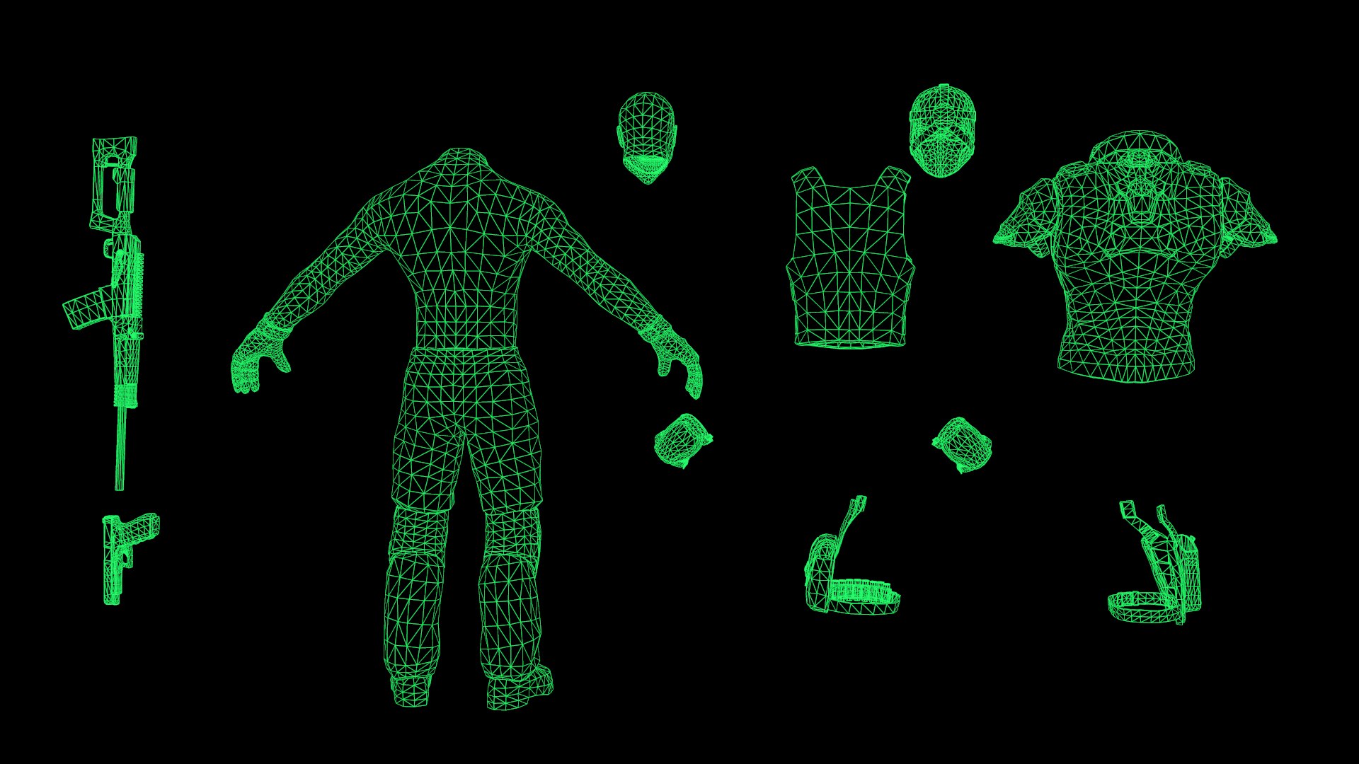 Character Raider 3D Model - TurboSquid 1657942