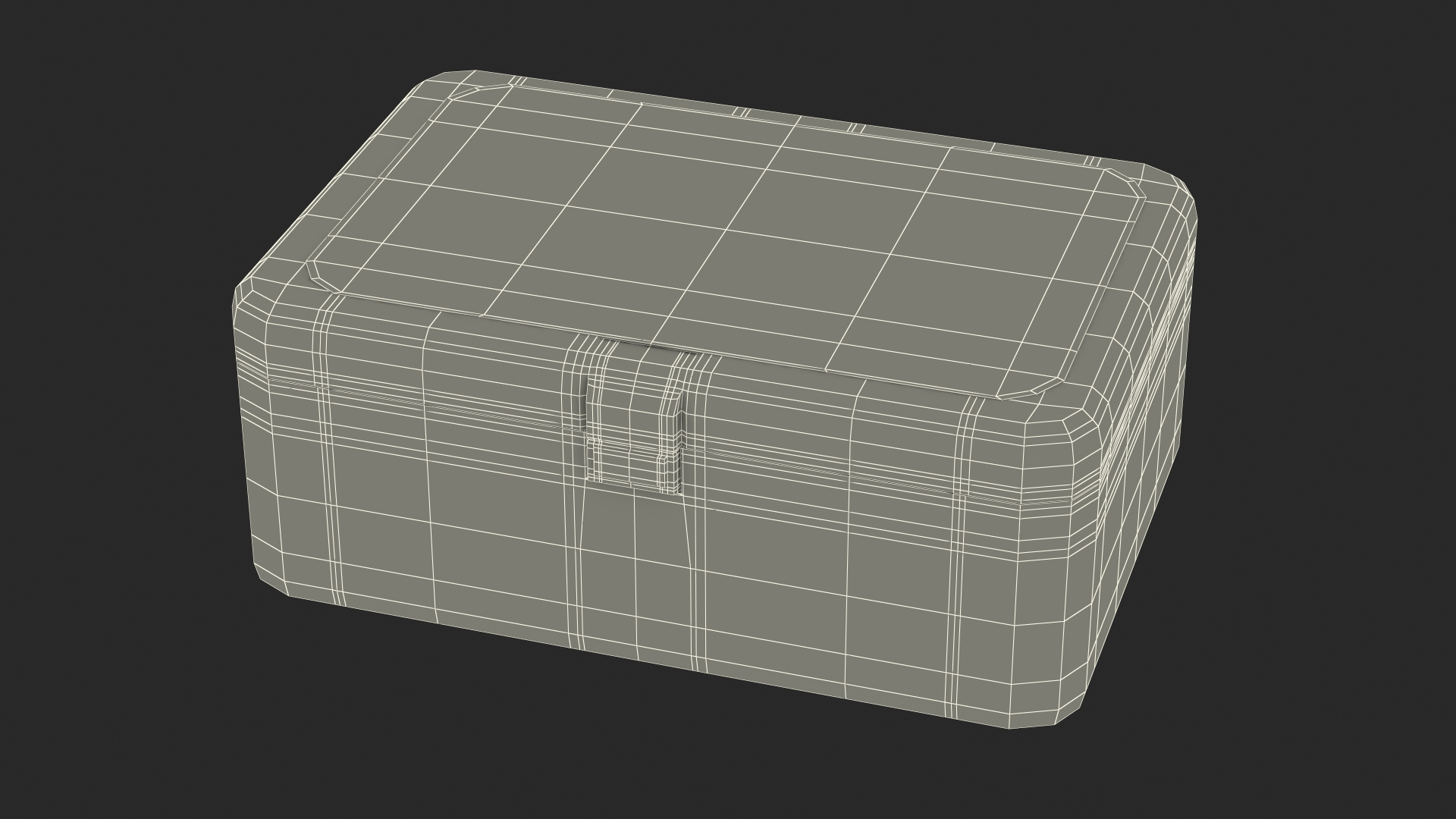 3D Dental Floss Toothpicks Box model - TurboSquid 1736771