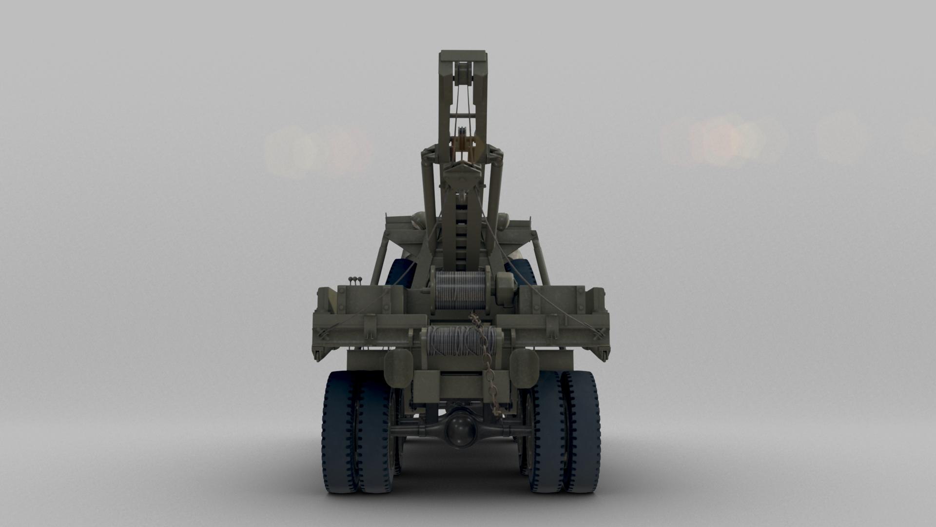army ward diamond t 3d model