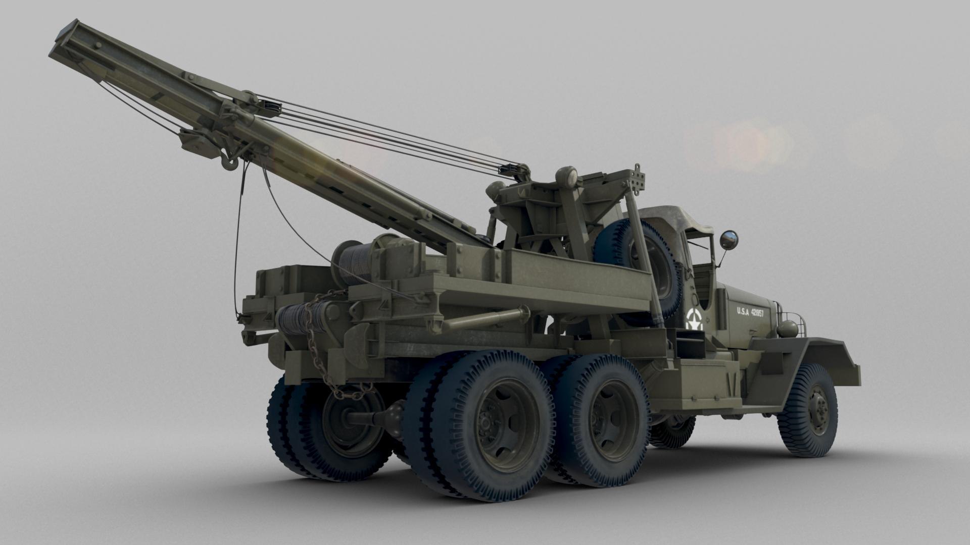 army ward diamond t 3d model