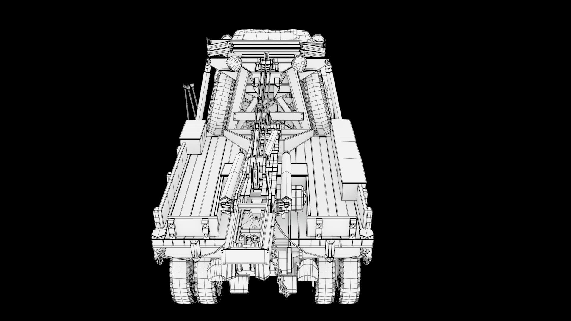 army ward diamond t 3d model