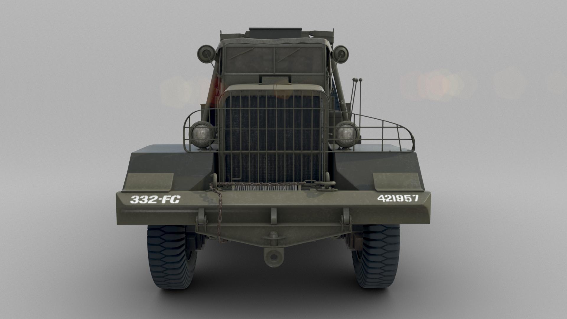 army ward diamond t 3d model